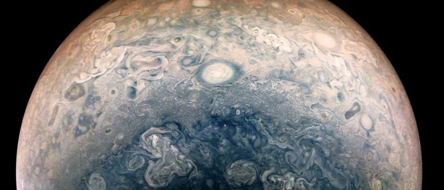 Stunning new images of Jupiter by NASA's JunoCam