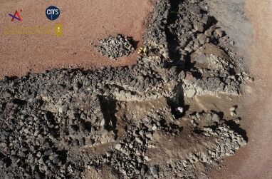 The ramparts of Khaybar: 4,000 year old wall found at site of Prophet ...