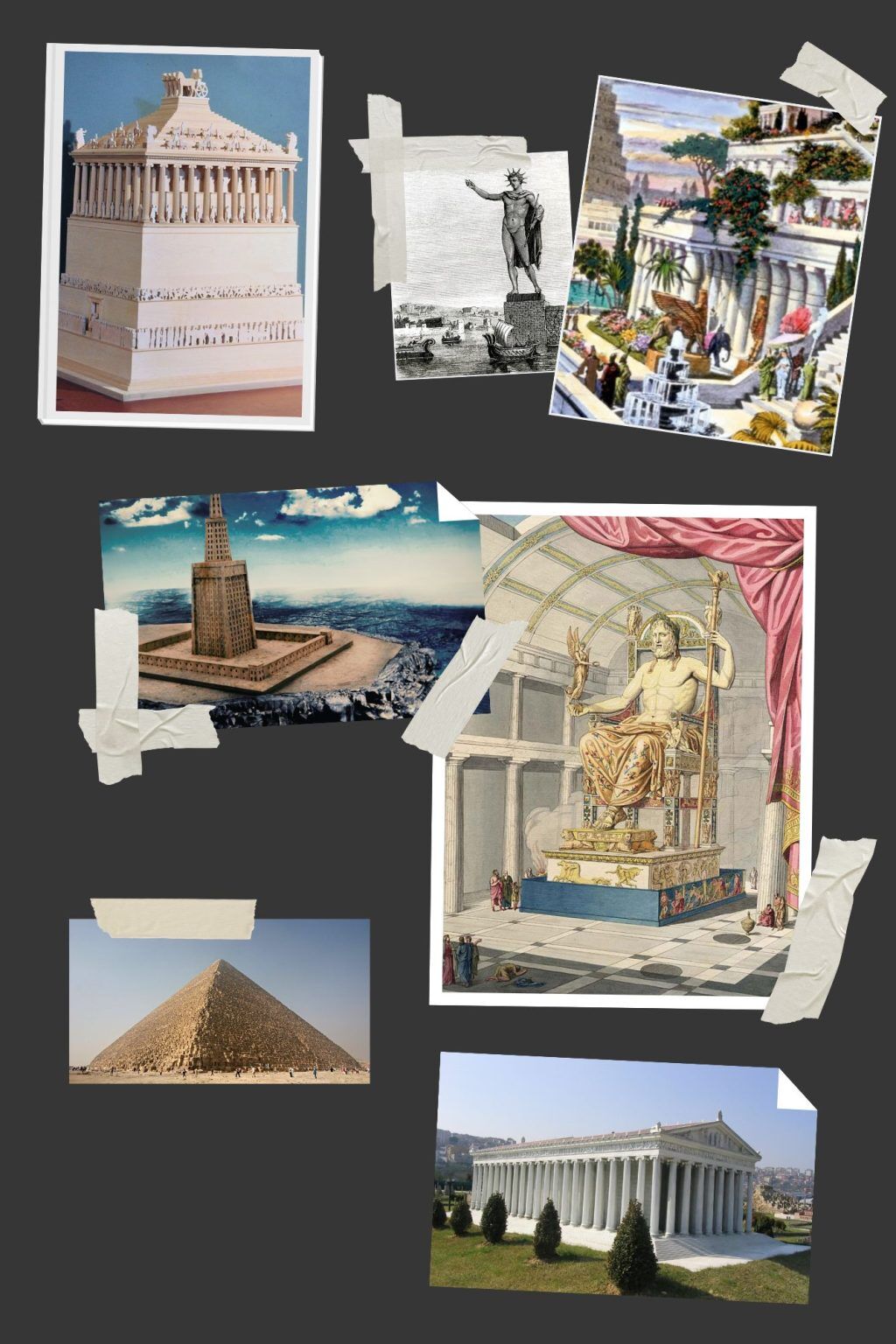 What do you know about the seven wonders of the world?