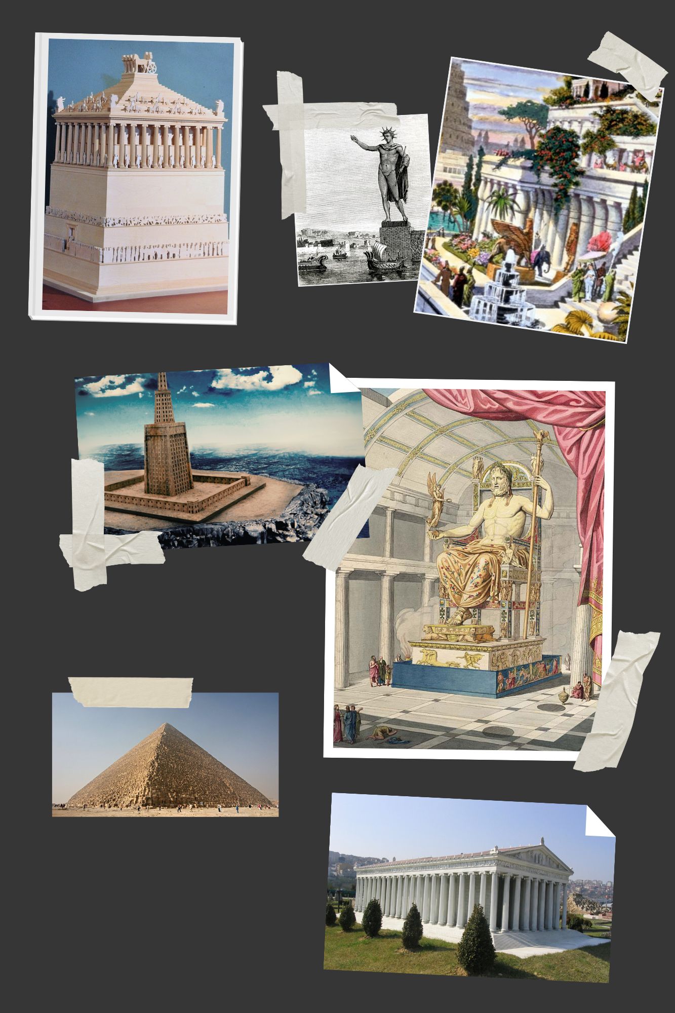 What do you know about the seven wonders of the world?